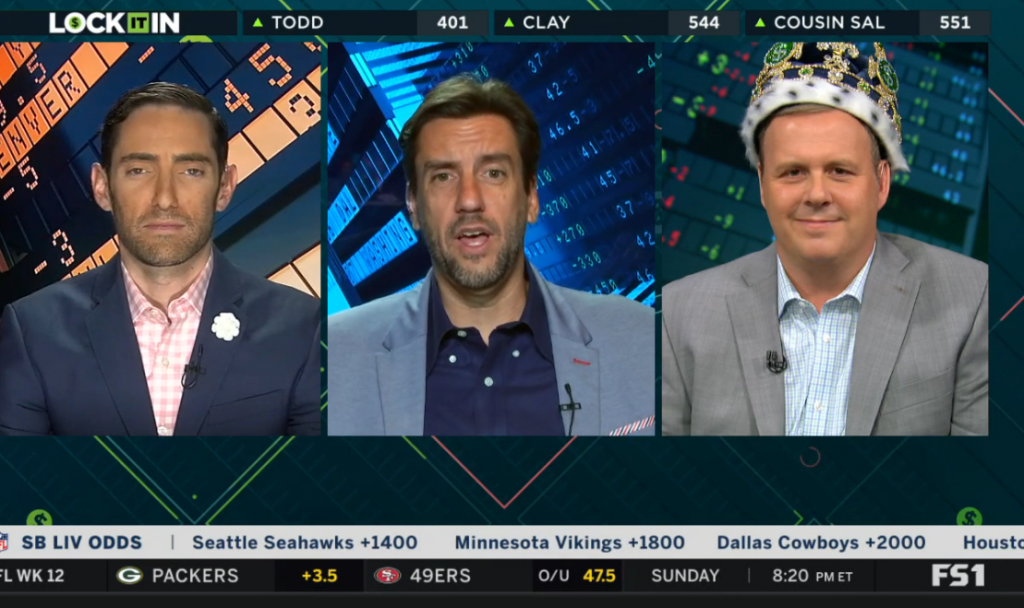 Cousin Sal 2019 NFL Week 12 Picks On FS1 Lock It In