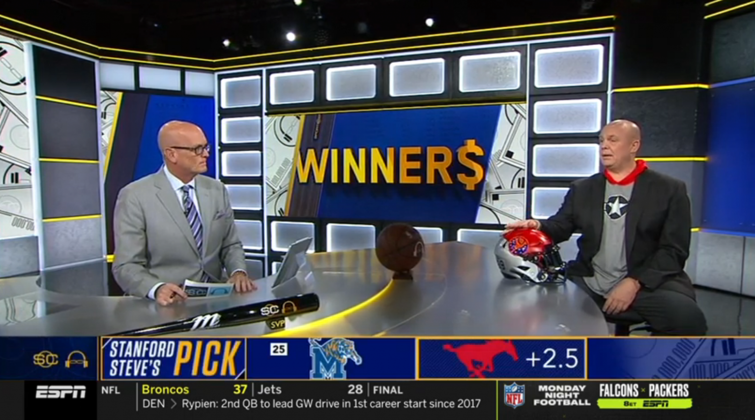 Stanford Steve and Chris “The Bear” Fallica 2020 College Football Week ...