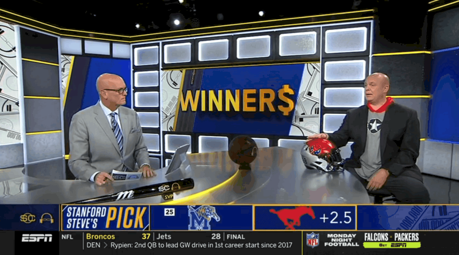 Stanford Steve and Chris “The Bear” Fallica 2020 College Football Week ...