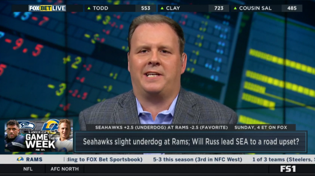 Cousin Sal NFL 2020 Week 10 Picks On FS1 Fox Bet Live