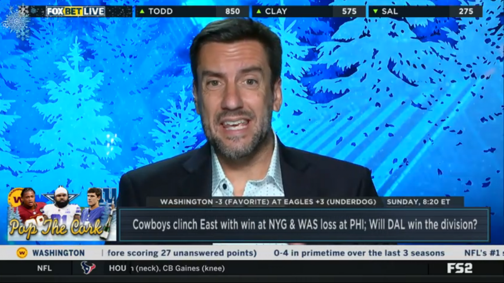 Clay Travis NFL 2020 Week 17 Picks On FS1 Fox Bet Live