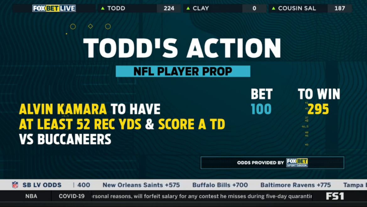Todd Fuhrman NFL 2021 Divisional Round Picks On FS1 Fox Bet Live