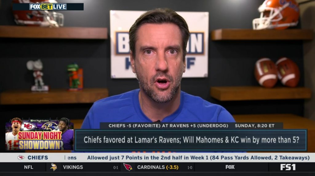 Clay Travis NFL 2021 Week 2 Picks On FS1 Fox Bet Live