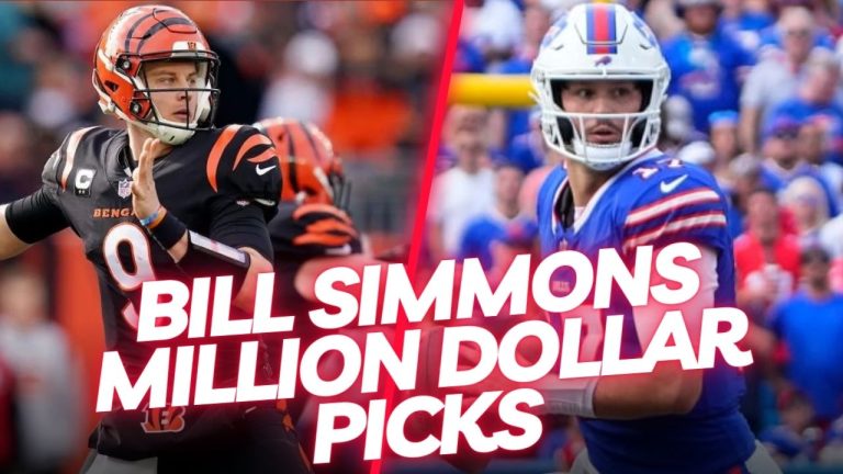 Bill Simmons Week 9 Million Dollar Picks NFL 2023